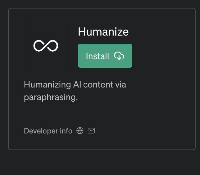 自分らしく書いてくれるChatGPTのプラグイン「Humanize」 - 集まる集客®︎総研